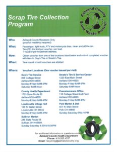 Ashland County Solid Waste Management District Scrap Tire Program ...